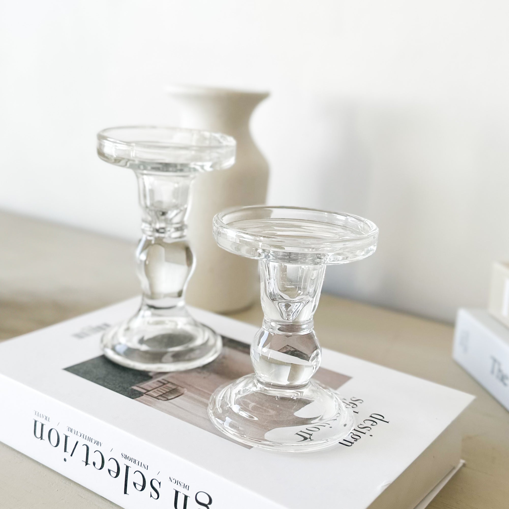 Candelabro vidrio alto – Frank Home